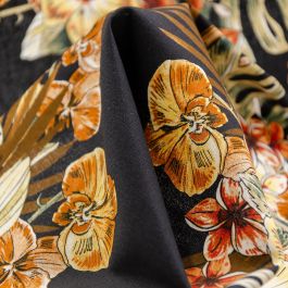 Italian Cotton Fabric (97% Cotton - 3% Elastane) Weight 174 g Tessuti ...