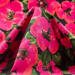 Italian Cotton Fabric (97% Cotton - 3% Elastane) Weight 331 g Tessuti ...