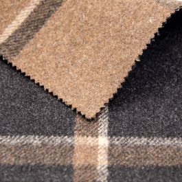 Italian Wool Fabric ( 70% WO - 26% PA - 4% CO) Weight 690 g Tessuti ...