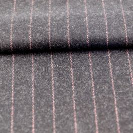 Italian Woolen Fabric ( 66% WO - 28% PA - 5% AF - 1% EA ) Weight 350 g ...